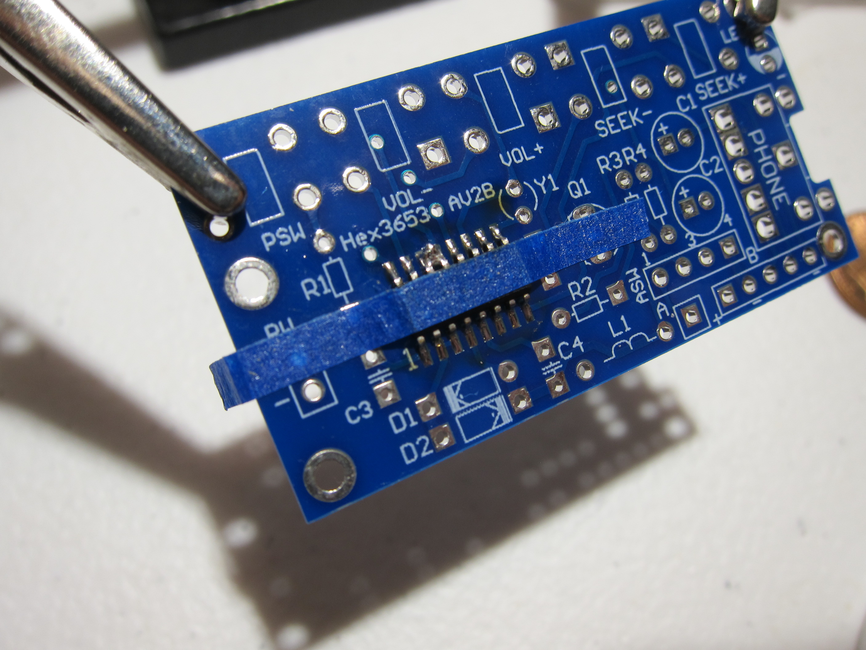 SMD Soldering Practice: Basic FM Receiver – Amateur Radio Station WB0ISG